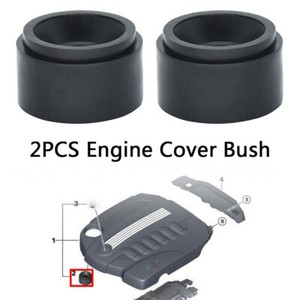 2X Engine Cover Trim Rubber Mounting Bracket Bush 11147799108 For BMW ...