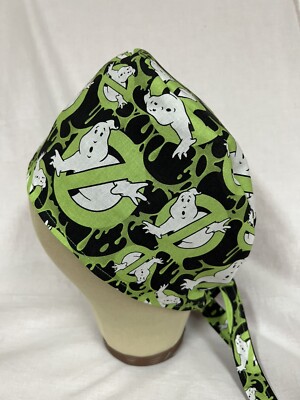 Men/Women Surgical Scrub Cap Lined Ghost Very Cool 100% Cotton | eBay