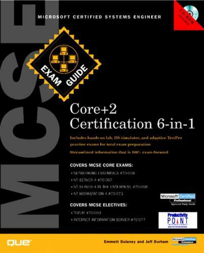 MCSE Core Certification Exam Guide 6-in-1 Exam Guides 9780789722591| eBay