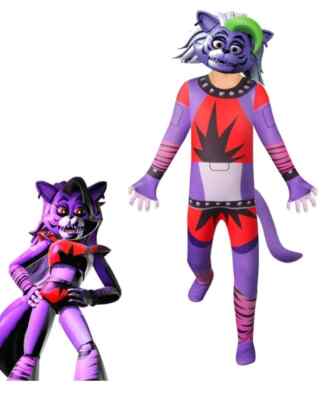 Five Nights At Freddy's FANAF Roxanne Costume Halloween Dress Up | eBay
