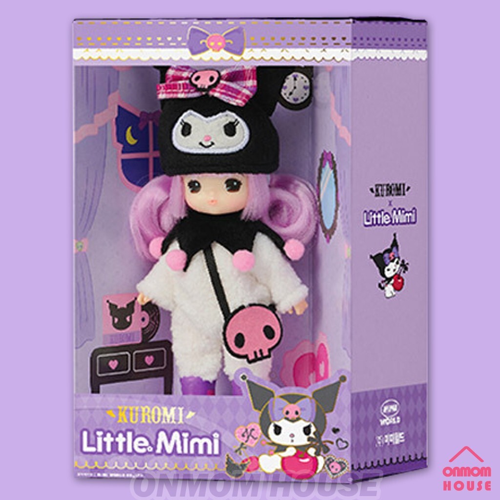 Sanrio Characters x Little Mimi KUROMI Figure Doll Korean Toy | eBay