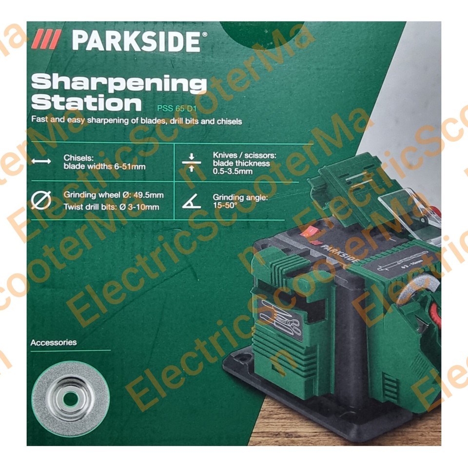 Parkside Tool Sharpening Station For Knife scissor twist drill bits ...