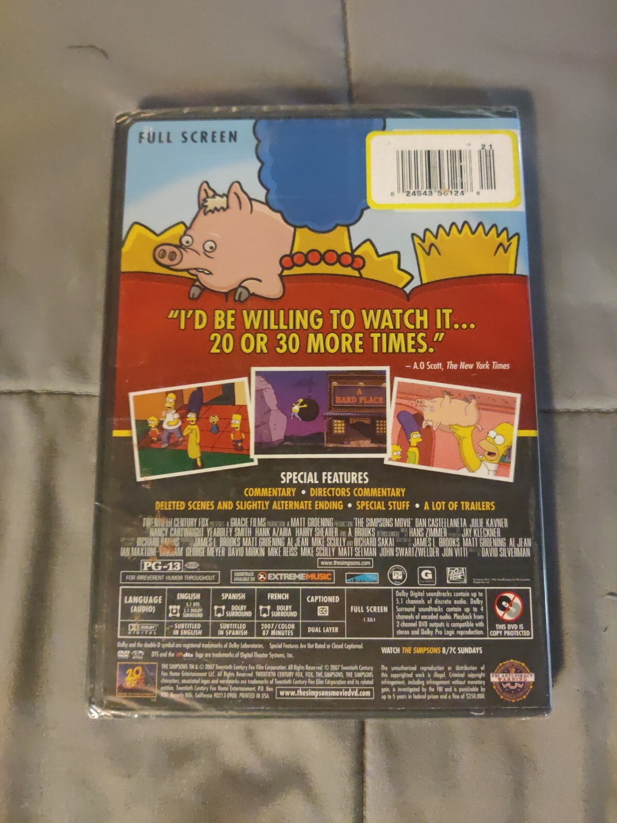 The Simpsons Movie (DVD, 2007, Full Frame) 24543484387| eBay