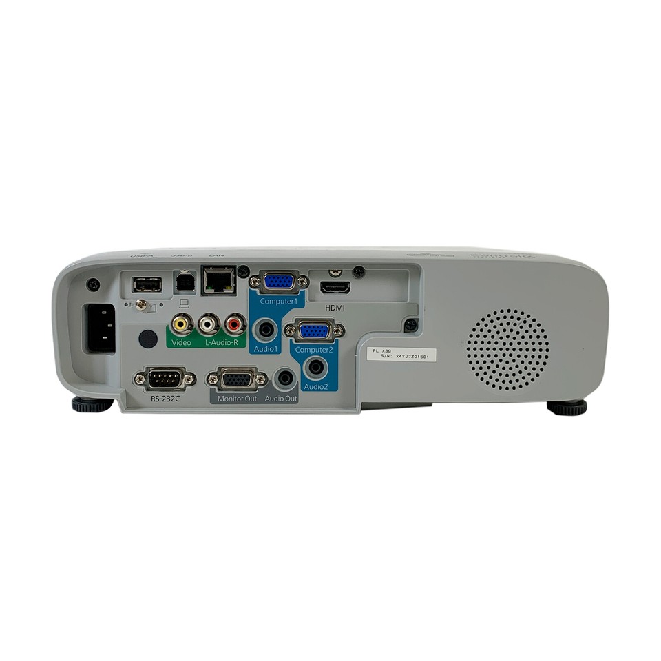 Epson PowerLite X39 3LCD Projector H855A 3500 Lumens HD 1080P HDMI ...