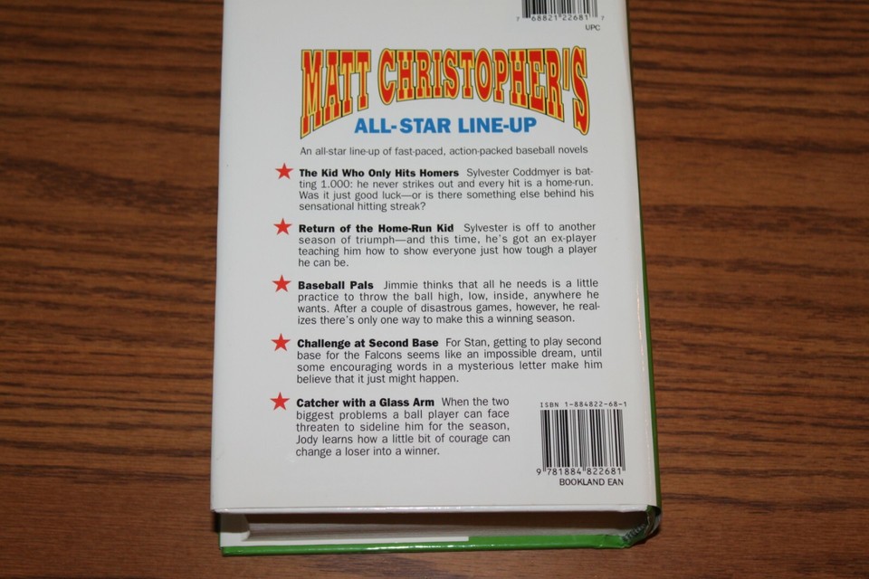 4 Baseball Chapter Books Lot 8 Stories Christopher Clemente Robinson ...