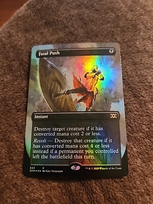 MTG Fatal Push Double Masters 343 Foil Rare | eBay