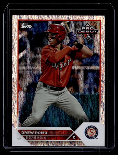 Drew Romo 2023 Topps Pro Debut Sparkle Foil Card 150/175 #PD-82 | eBay