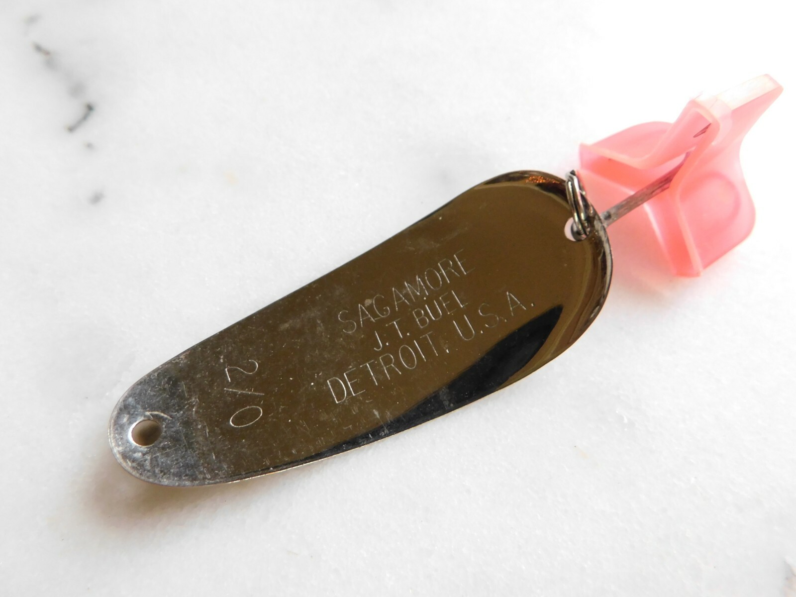 Lot of 4 Signed JT Buel Lures ~ All with Dare Devil Logo ~ Three marked ...