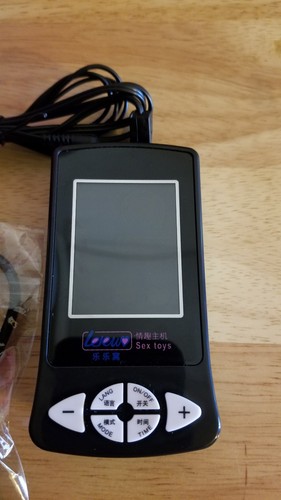 Electro Shock Kit Adjustable E-stim Ring With Steel Ball Men Therapy ...