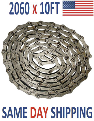 #A2060 Conveyor Roller Chain 10FT FEET - Connecting / Master link ...