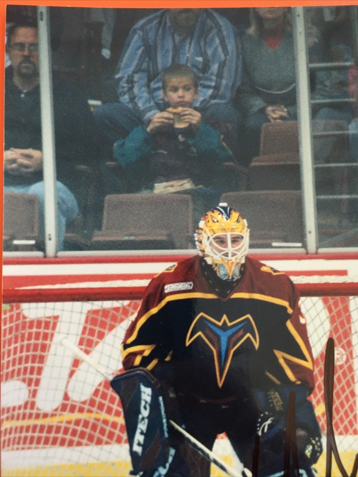 Atlanta Thrashers Norm Maracle Autograph Photo | eBay