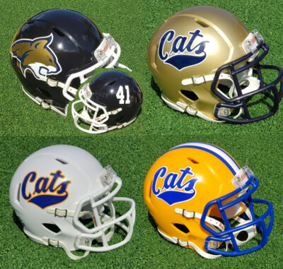 MONTANA STATE BOBCATS FOOTBALL MINI HELMET, 6 OPTIONS | eBay