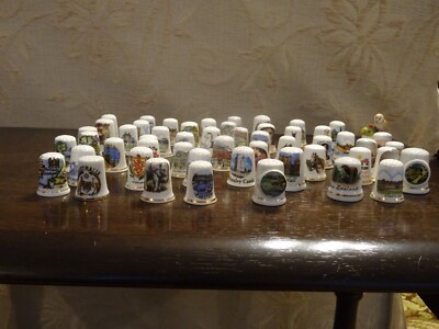 Selection of Thimbles to Choose From - Places, People, Planes & Animals ...