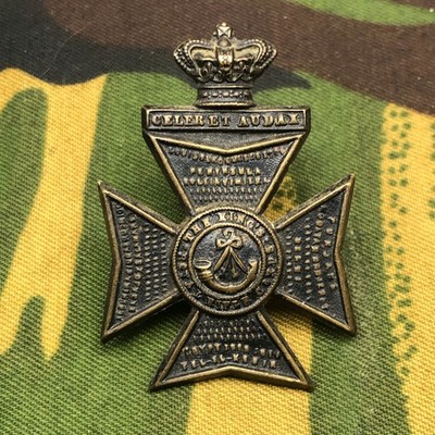 Original British Army Victorian VC Cap Badge - King's Royal Rifle Corps ...