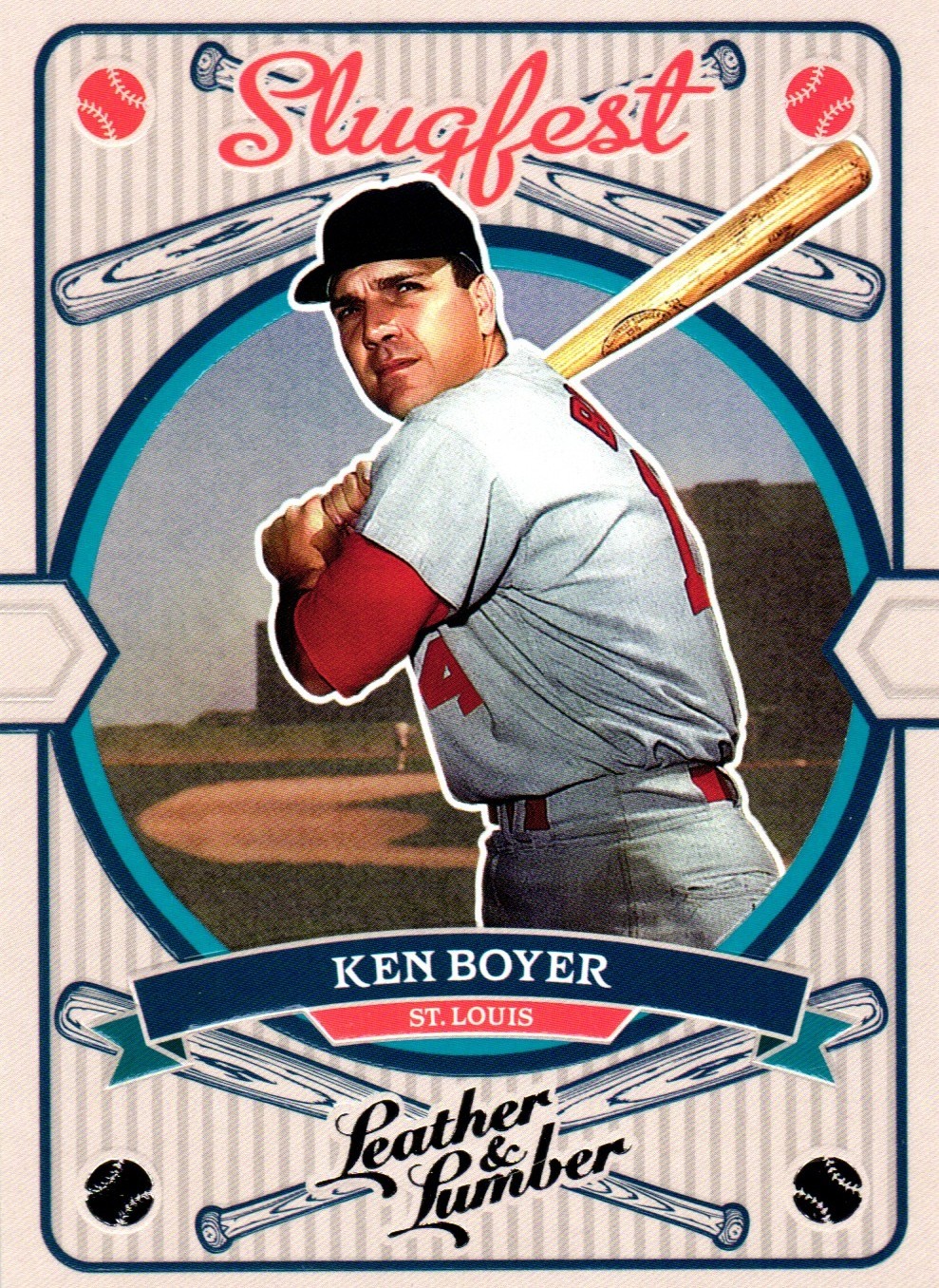 2019 Panini Leather & Lumber - Slugfest Ken Boyer #SF-9 for sale online ...