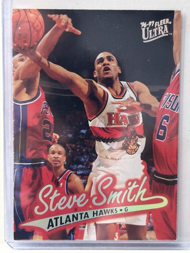 1996-97 Fleer Ultra - #5 Steve Smith. Michigan State. Atlanta Hawks. | eBay