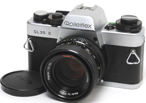 Rolleiflex SL35 E camera w. Rollei HFT Planar 1.8/50mm NOTTESTED ...