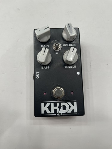 KHDK Electronics No. 1 Overdrive Distortion Kirk Hammett Guitar Effect ...