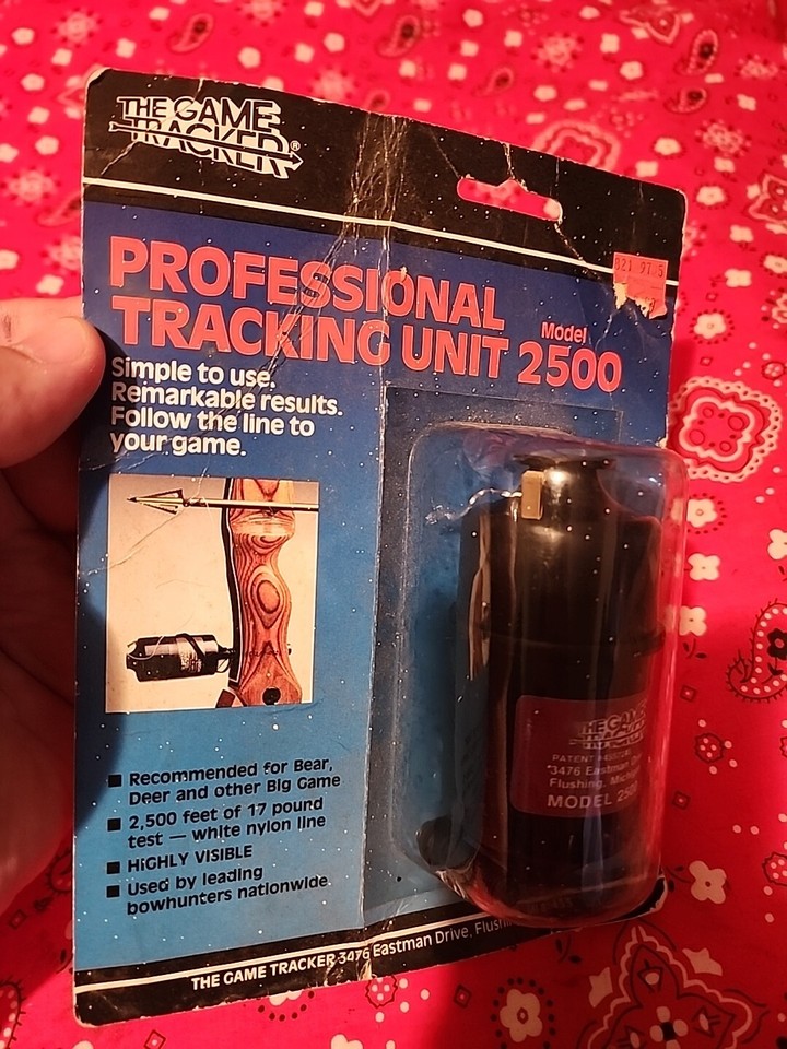 THE GAME TRACKER PROFESIONAL MODEL 2500 TRACKING UNIT BOW ARCHERY ...