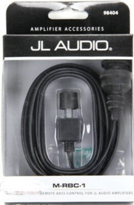 JL Audio M-RBC-1 Rated Water-Resistant Remote Bass Knob Control with ...