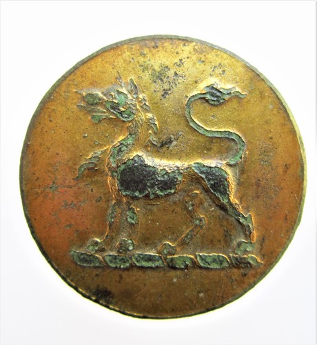 GOLD GILT LIVERY BUTTON JENNENS & CO LONDON | eBay