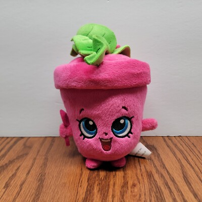 Shopkins Peta Plant Bean Plush 6" Stuffed Toy Pink Flowerpot Plant | eBay