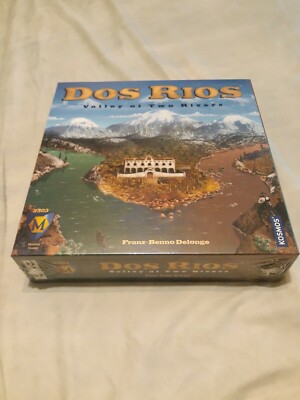 Dos Rios - Valley of Two Rivers Board Game Mayfair Games NEW FACTORY ...