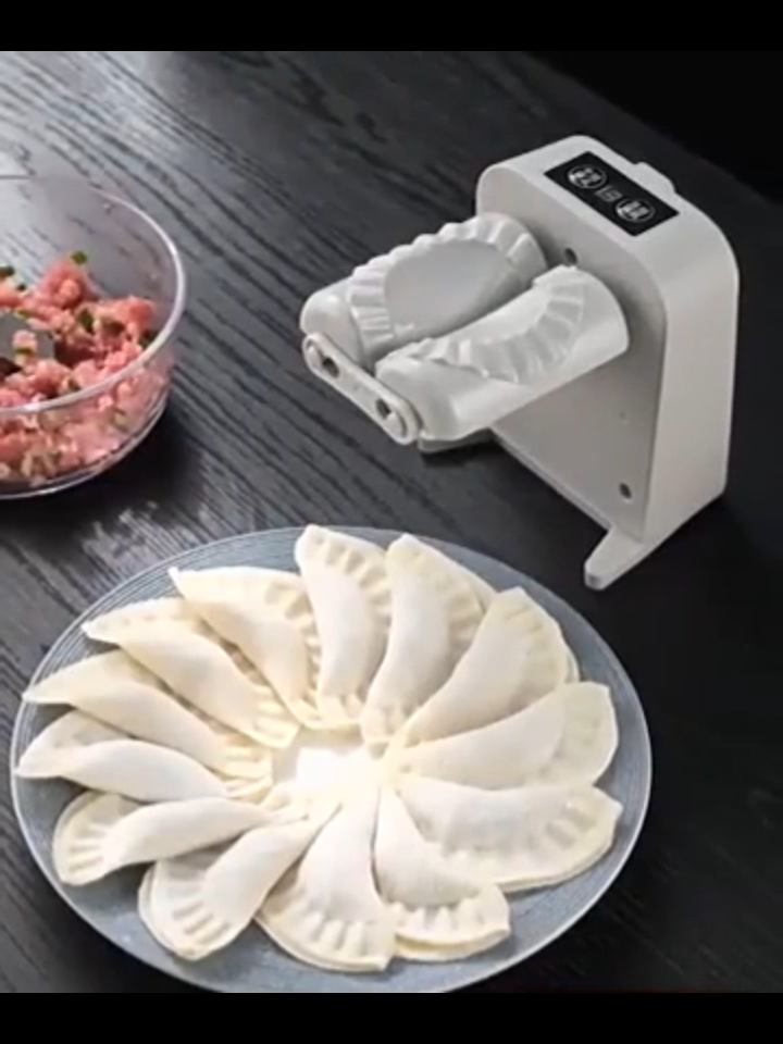 Electric Dumpling Maker Machine Automatic Empanada Wonton Maker Press ...