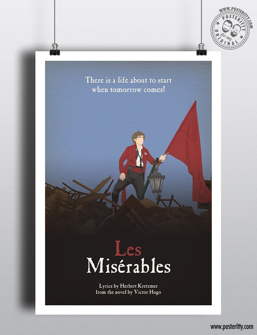 Les Miserables Minimalist Poster