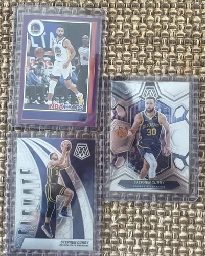Steph Curry Basketball Card Lot Of 3 Golden State Warriors | eBay