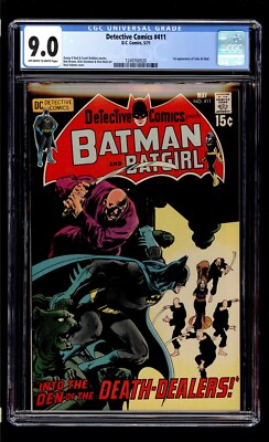 Detective Comics #411 1971 CGC 9.0 VF/NM OW/W High Definition Scans ...