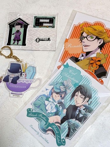 Black Butler Acrylic Keychain Illustration Card Set | eBay