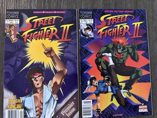 Street Fighter II #'s 1 2 3 4 5 6 NM Tokuma Comics 1994 | eBay
