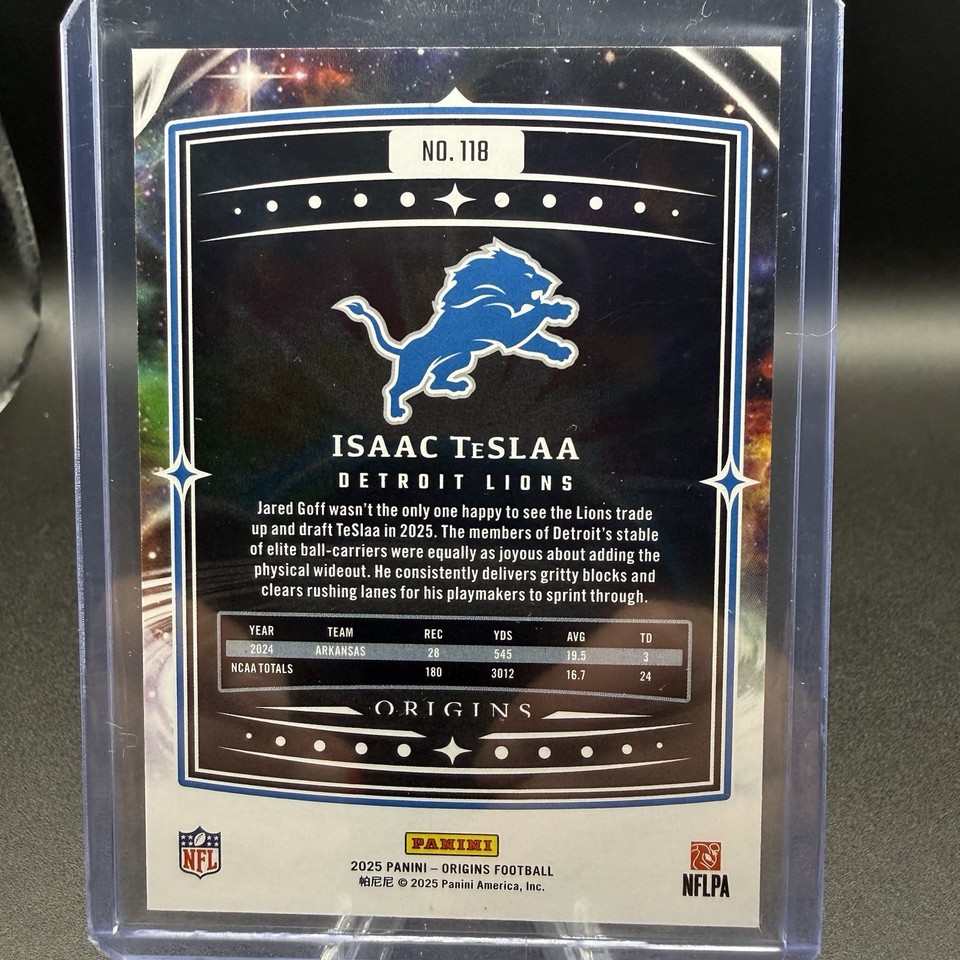 2025 Panini Origins - Rookies Isaac Teslaa, Isaac Teslaa #118 (RC) | eBay
