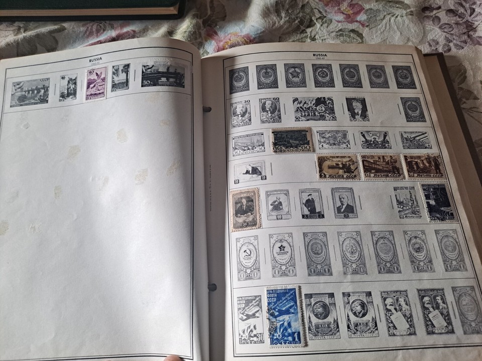Russia Stamp Collection, With Many Guide Sheets | eBay