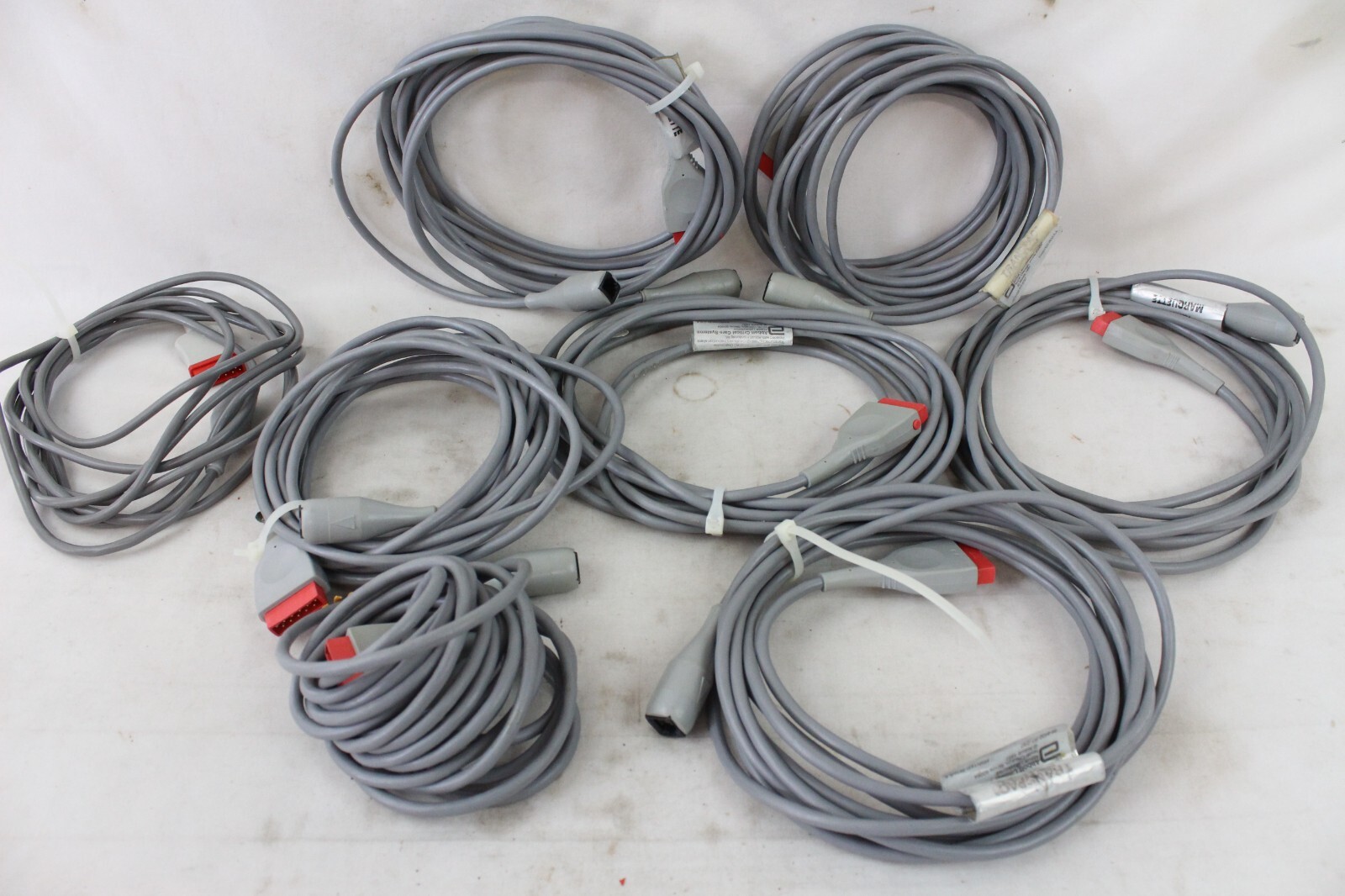 8 Used Transpac Abbott Marquette Reusable Transducer IV Cable 42651-35 ...