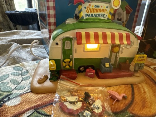 Lemax Camper Summer Paradise | eBay