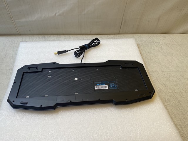 AULA Be Fire Expert Gaming Keyboard Black With Blue Illuminated Keys ...