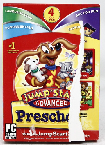 JumpStart Advanced: Preschool 2006 (Windows/Mac, 2006) - New Sealed ...