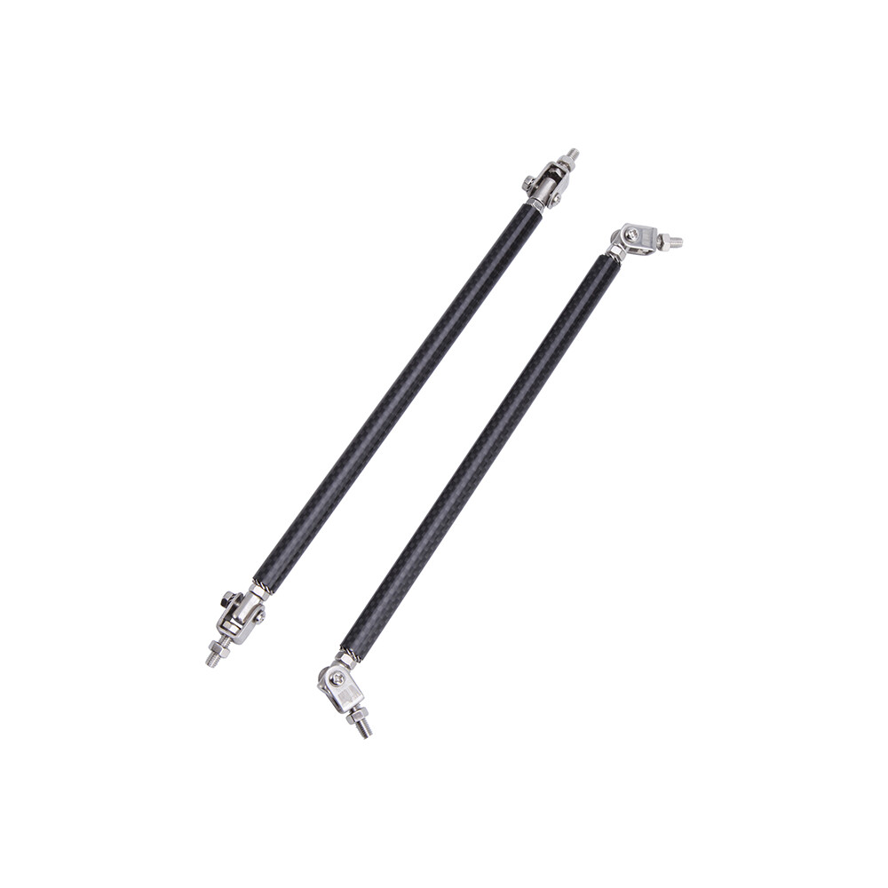 For VW Golf MK5 MK6 MK7 MK7.5 GTI GTD R Carbon Front Bumper Lip + Strut ...