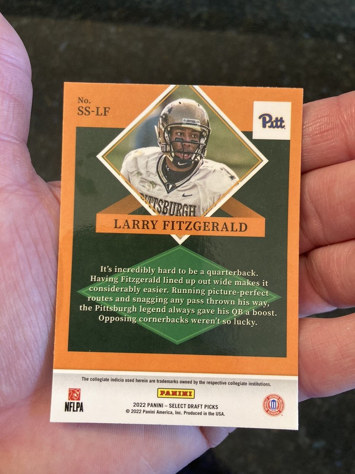 2022 Panini Select Draft Picks Select Stars Larry Fitzgerald #SS-LF | eBay