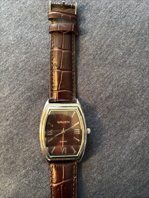 🔥RARE Gruen Precision SR626SW Tonneau/Barrel Men's Watch | eBay
