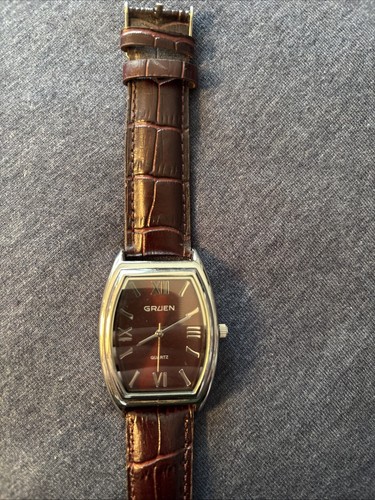 🔥RARE Gruen Precision SR626SW Tonneau/Barrel Men's Watch | eBay