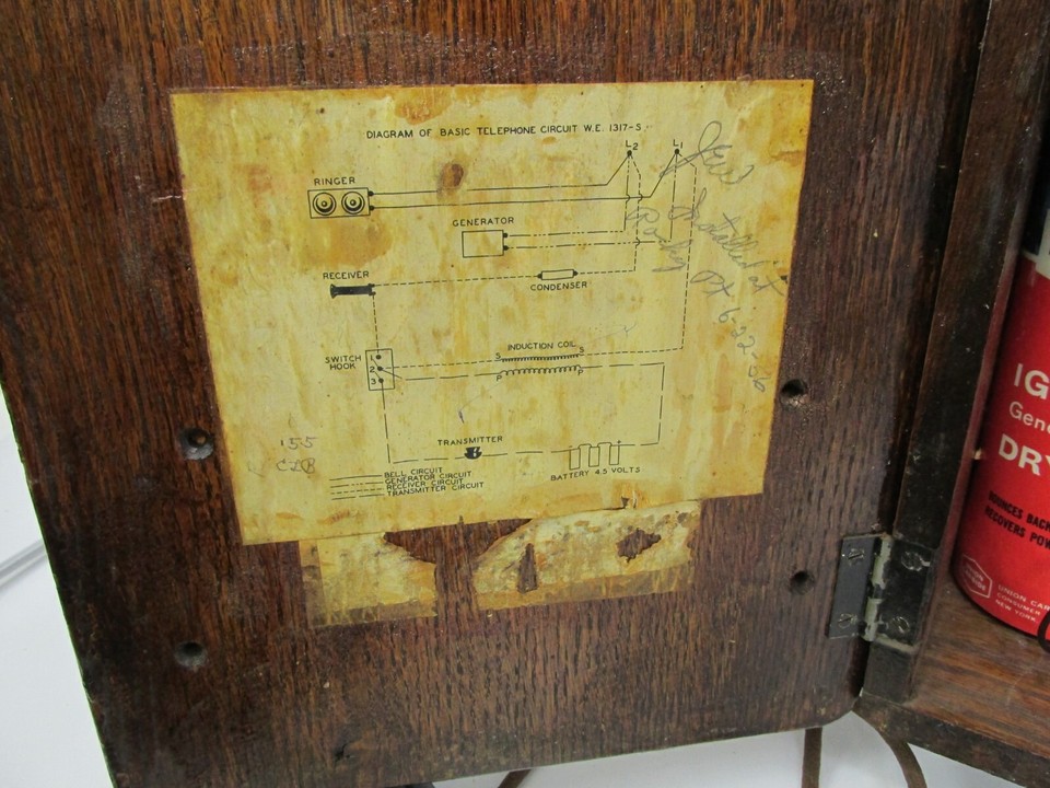 Antique Western Electric Telephone - working generator & bells ! | eBay