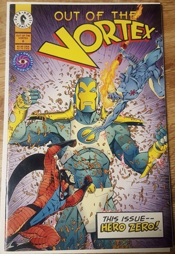 Out of the Vortex #6 w/ Hero Zero Dark Horse Comics March 1994 Bagged ...