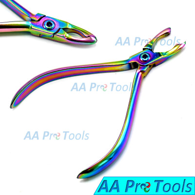 Rainbow/Multi Orthodontic Pliers: Johnson Contouring Pliers Dental DP ...