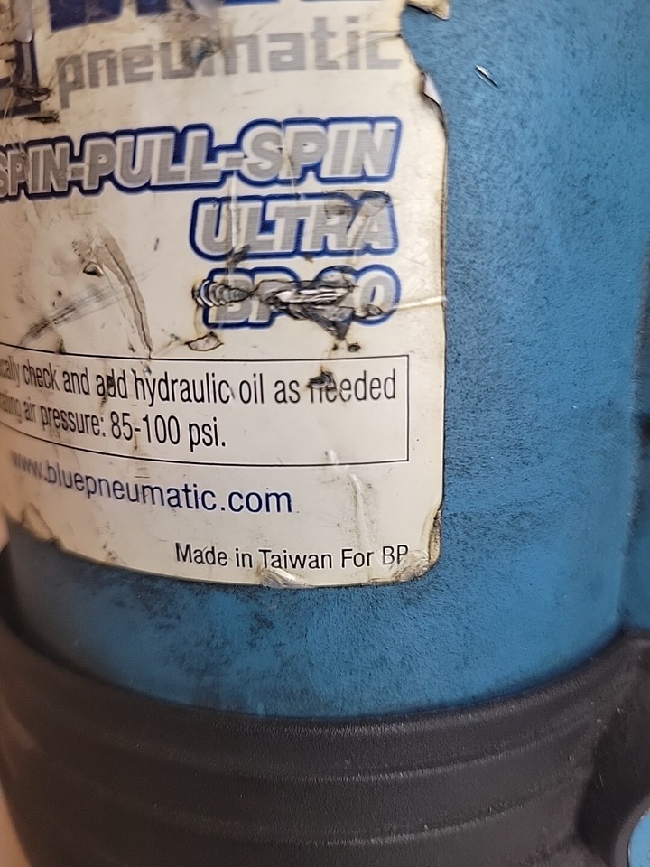 Blue Pneumatic BP-60 Spin-Pull-Spin Ultra - PARTS/REPAIR | eBay