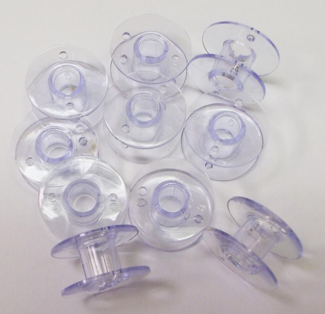 10 Genuine SINGER Bobbins 68000175 / 85128 Fits Heavy Duty Models in ...