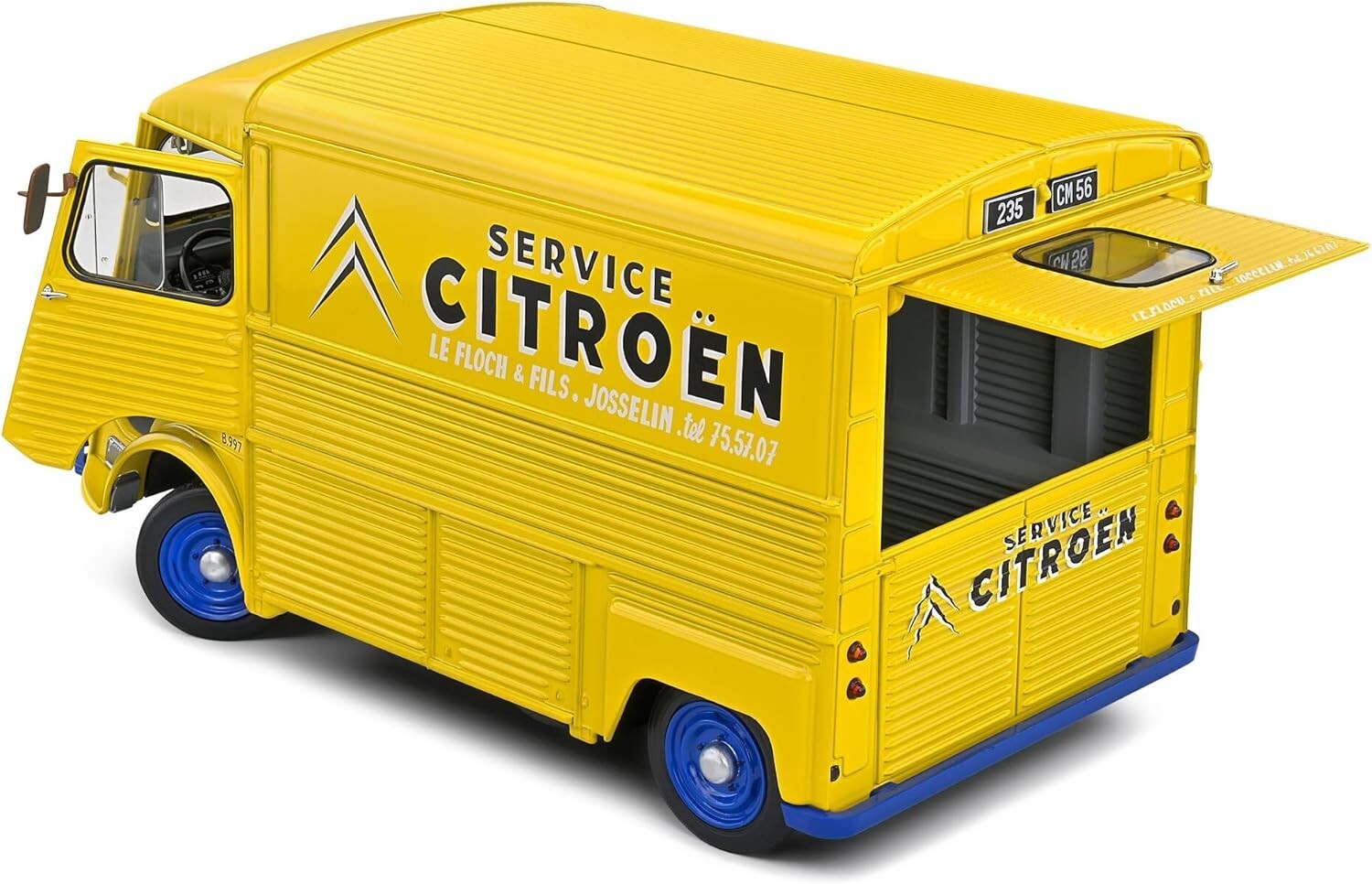 Finished Product Solido 1/18 Citroen HY Van Service Car 1969 from Japan ...