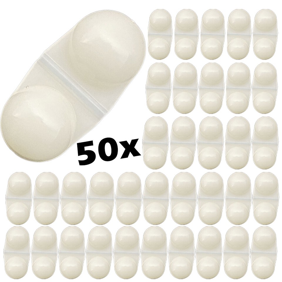 50Pcs Fishing Inline Rattles Catfish Double Rattle Beads For Stripers ...